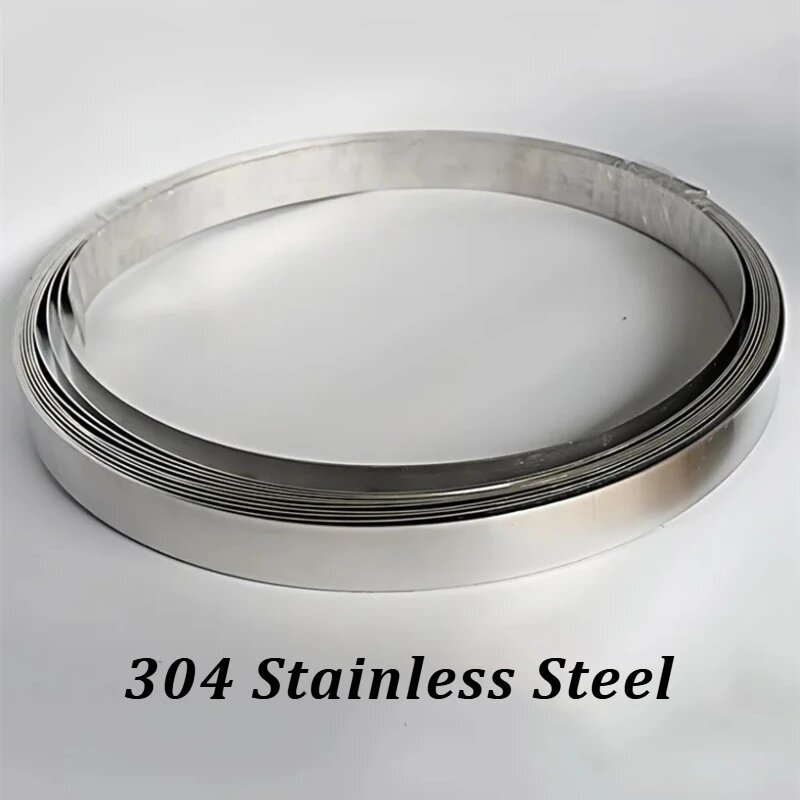 Стальная полоса из нержавеющей стали 304 0.8x10x1000mm