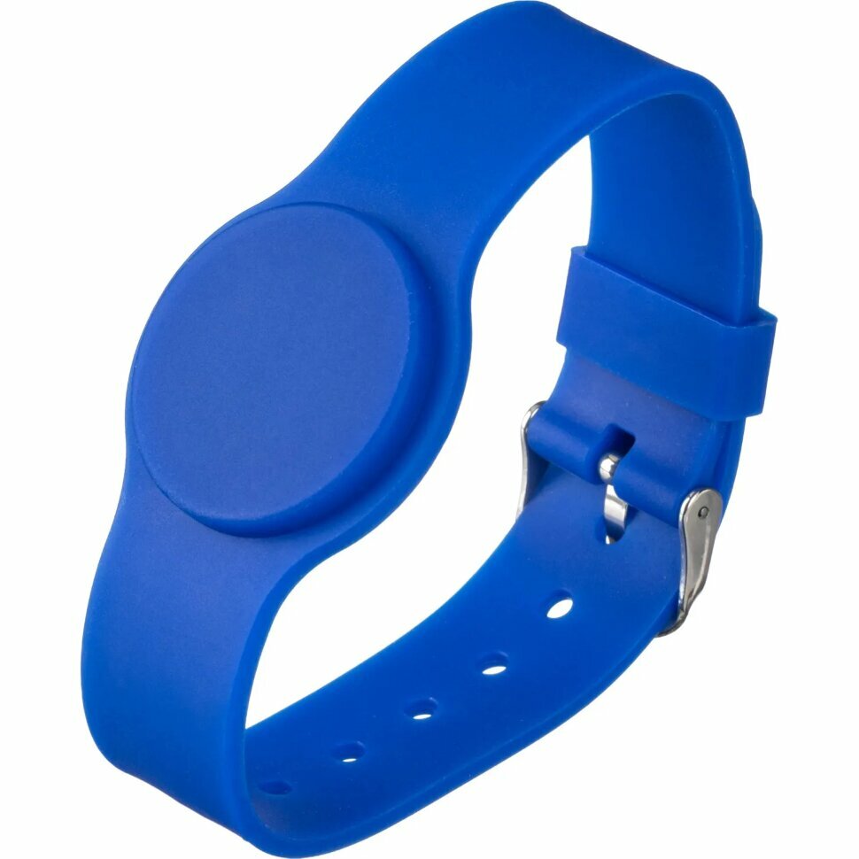 Браслет доступа (RFID-браслет) Bigtech Mifare 1К, с застежкой (синий), 2249400
