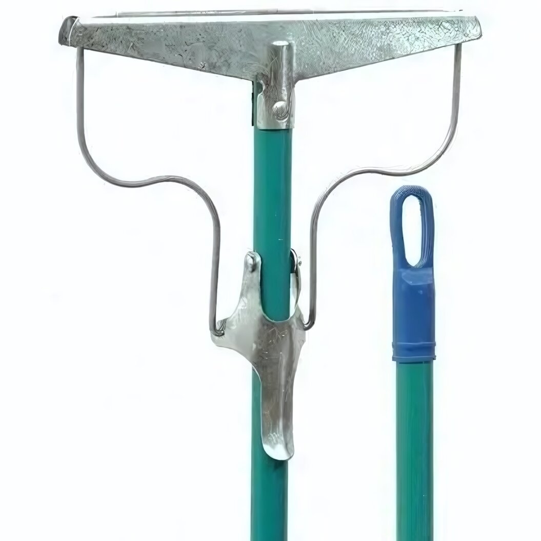 Тряпкодержатель М-1 с металлическим черенком 120 см, металлический, уп. 10шт.