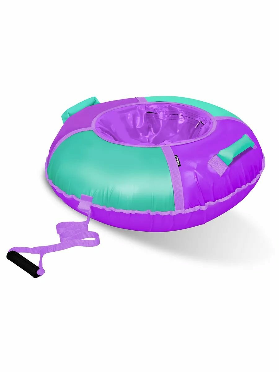 Тюбинг Nika TB1K-110-CM/FLN0Y-VIOLET-LEMON-NS, 110 см