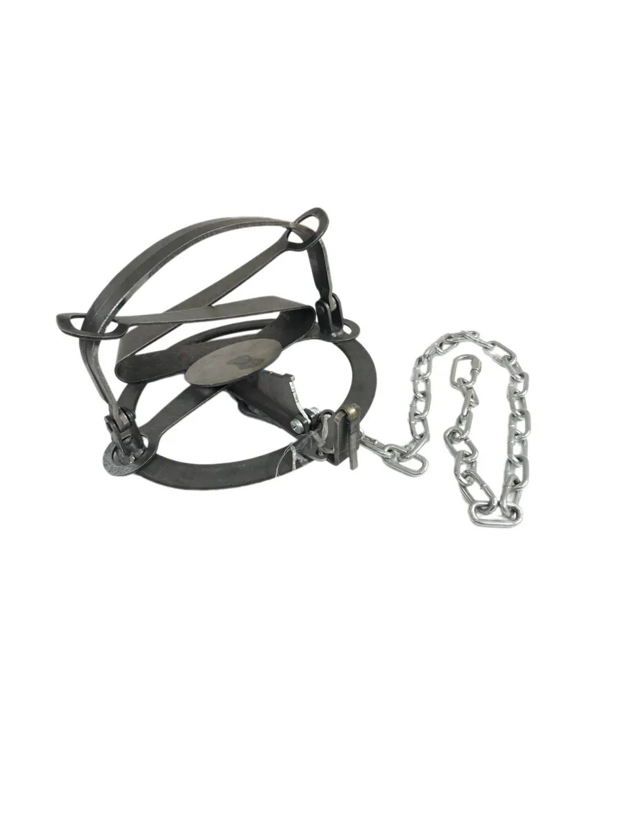 Капкан "урал" №5 две насторож, цепь 0,7м Усиленные (0406-У)