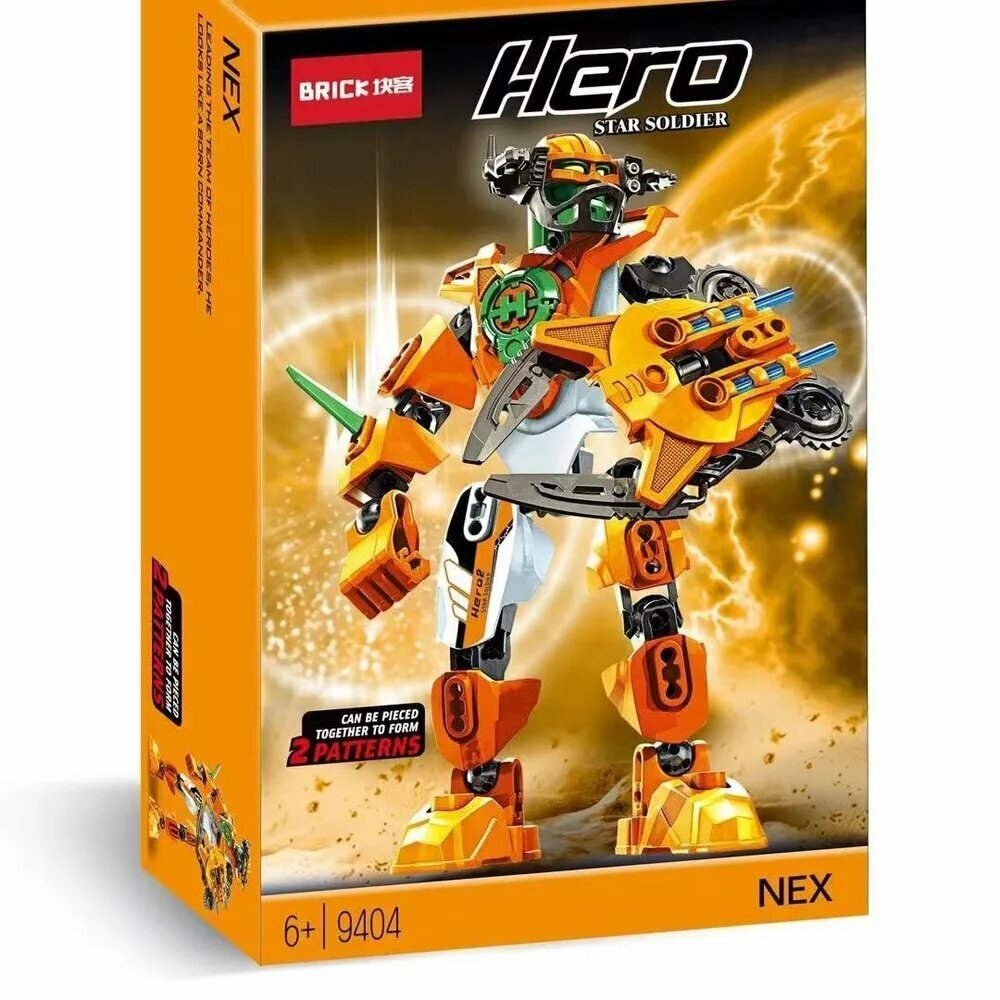 Сборные модели роботов для детей: игрушки Hero Factory, Star Warrior, Bionicle - Фурно Эво, комбинированный механический робот, конструкторный набор из кирпичиков, подарки на Рождество