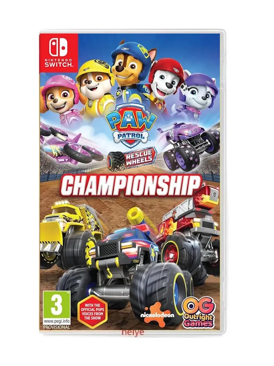 Игра Paw Patrol Rescue Wheels Championship (NSW) Англ язык