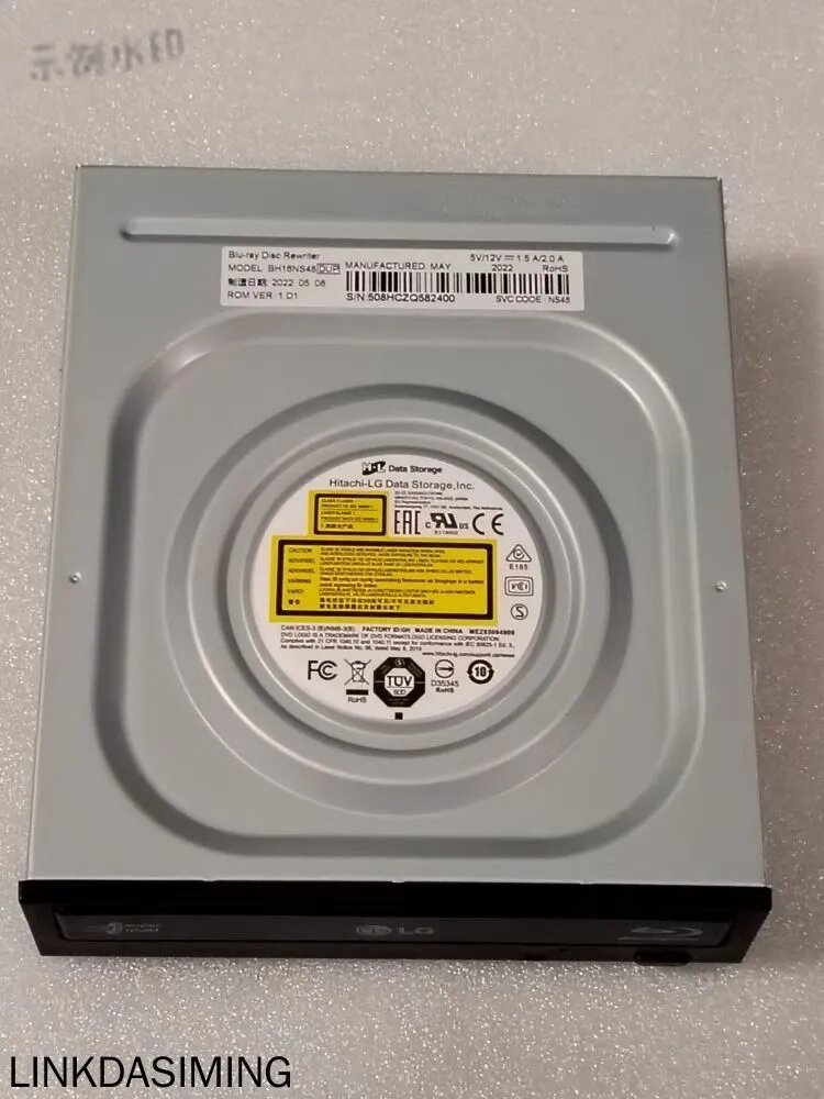 Оптический привод LG Blu-ray burner WH16NS/60 поддерживает 3D 4K UHD Blu-ray