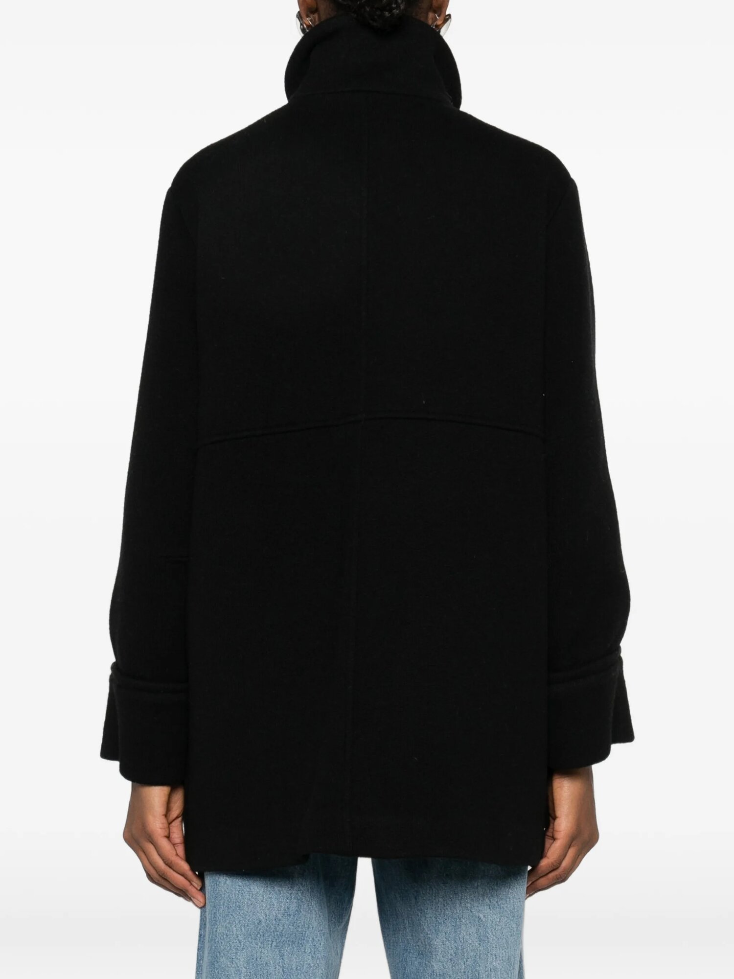 Пальто Circus Hotel Pocket overcoat, размер 40, black / black — фото 1