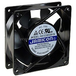 Вентилятор Jamicon KA1238H2B1N 220В 120х38мм клемма