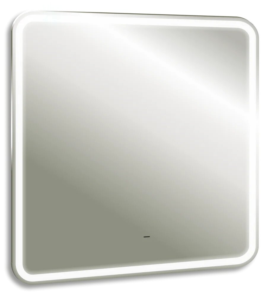 Зеркало Silver Mirrors Stiv neo со светодиодной подсветкой, 80 см, с сенсорным управлением, зеркало настенное в ванную, в современном стиле