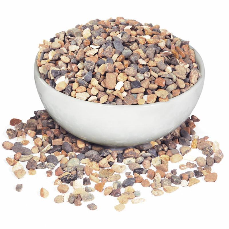 Грунт "Светло-коричневый меланж", 4-6мм, 2кг, Laguna AQUA