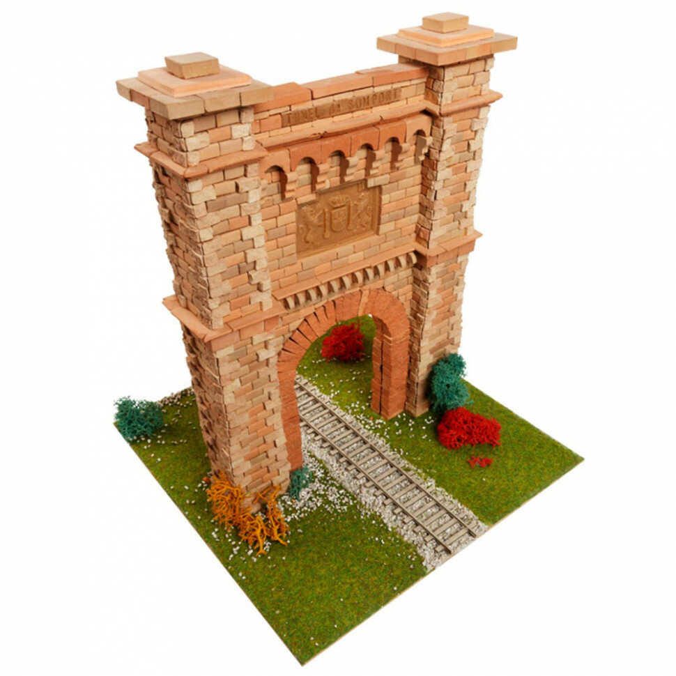 Входная арка в туннель Сомпорт, керамический коструктор Keranova, для создания туннеля через Пиренеи