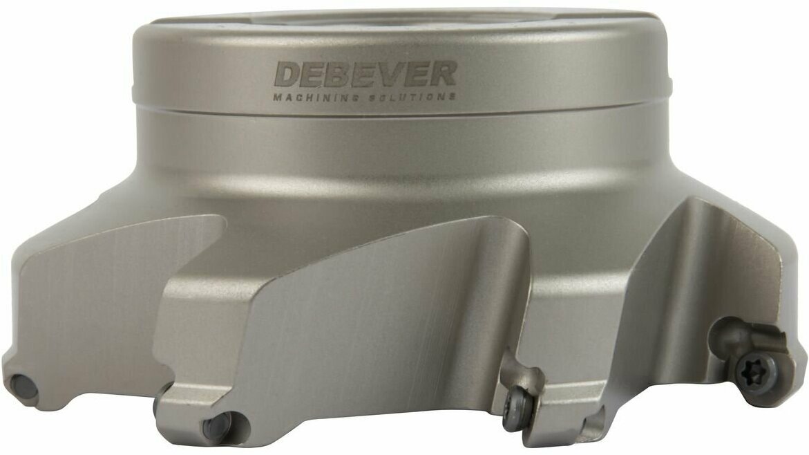 DeBever Корпус фрезы для обработки торца, D100 мм, dпос32 мм, 45 градусов, 7 кромок, Standard DB-S-FP845A32D100Z07