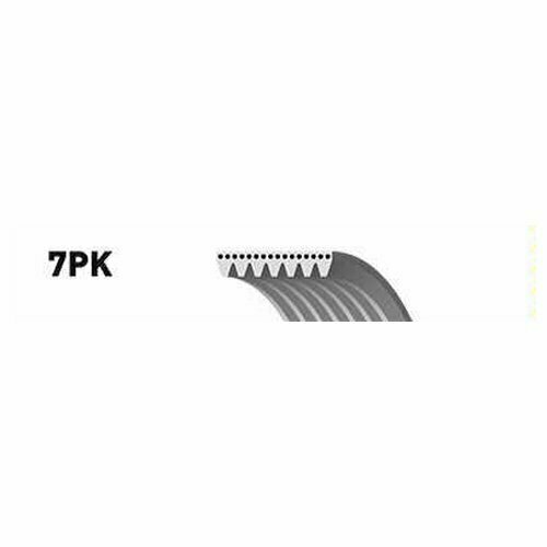Ремень поликлиновой Gates 7PK1593 для Toyota Avensis, Avensis Verso, Previa, RAV 4 II, III