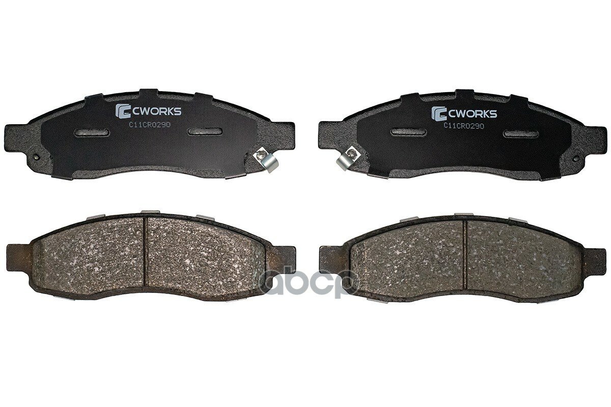 Колодки передние для NISSAN CWORKS C11CR0290 CWORKS арт. C11CR0290