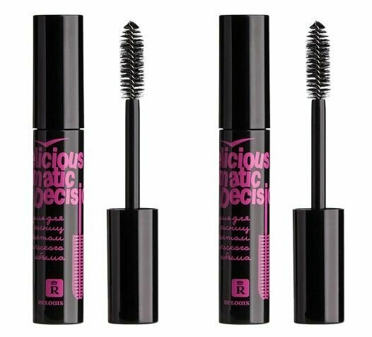 Relouis Тушь для ресниц Delicious Dramatic Decision с эффектом сценического объема, 2 шт