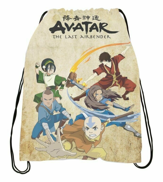 Сумка-мешок Аватар: Легенда об Аанге / Avatar: The Last Airbender для обуви №1