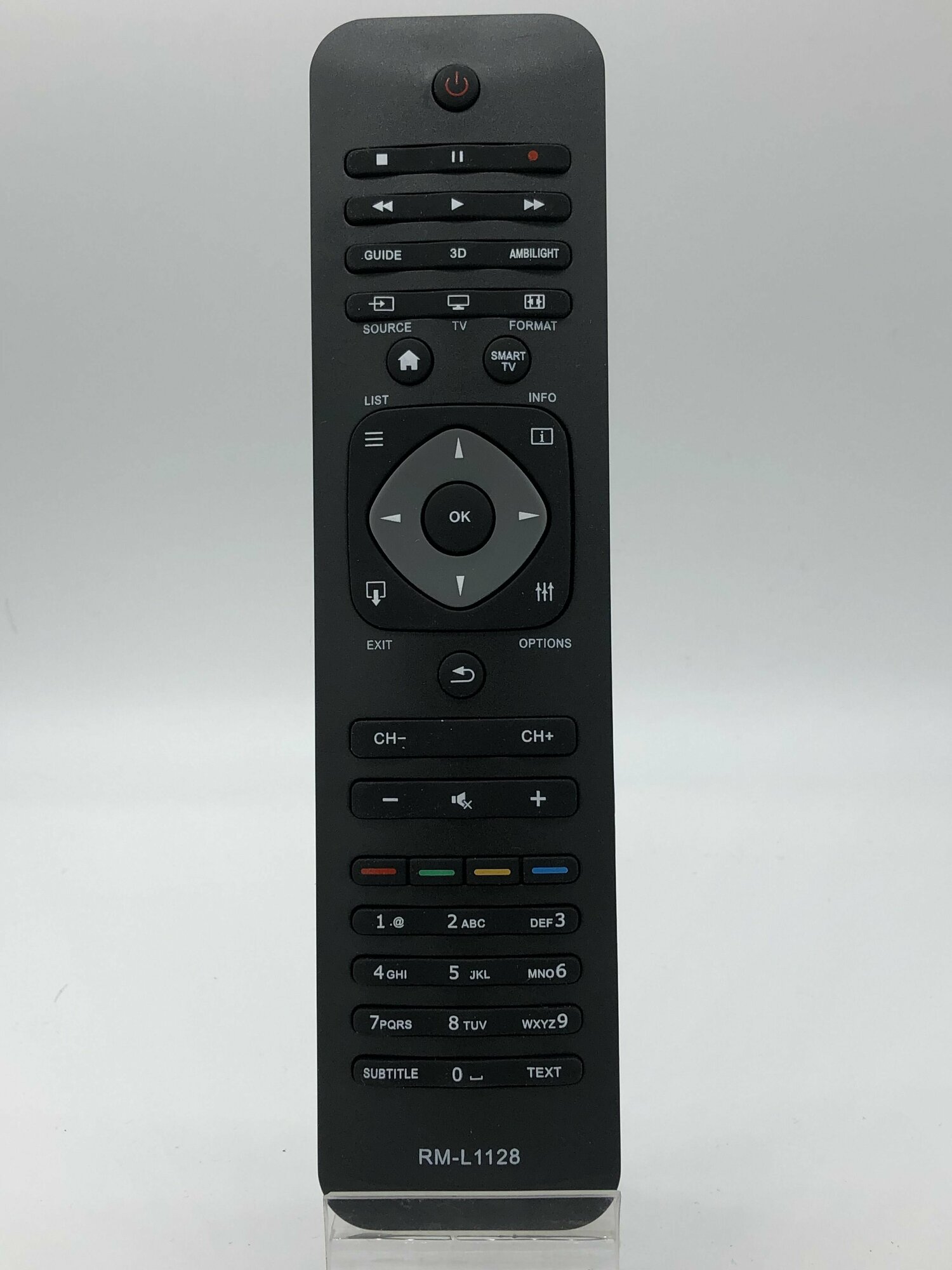 Пульт управления для телевизоров Philips RM-L1128, универсальный, черный