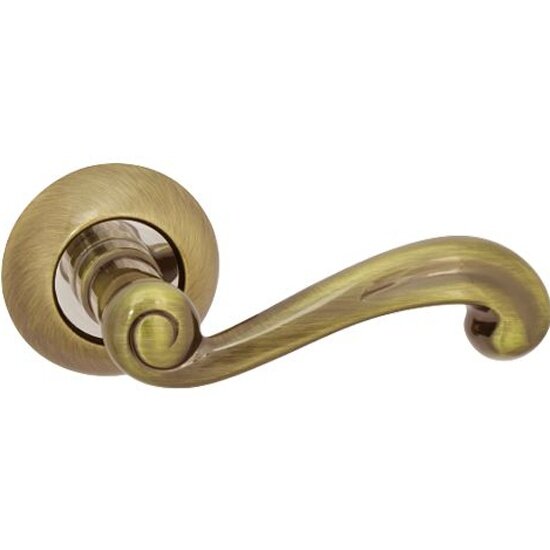 Дверная ручка Archie TEMPLAR S010 171BB, бронза ант, круг. роз