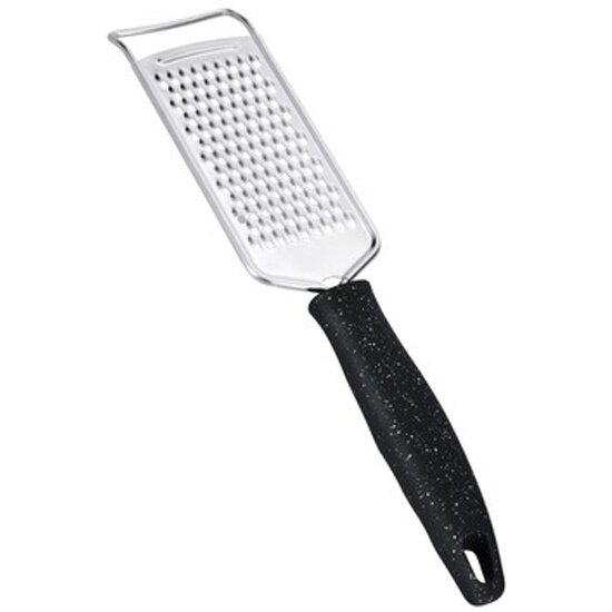 Терка Regent Inox для мелкой стружки 26*5.5 см Linea PUNTO NERO 93-BK2C-17