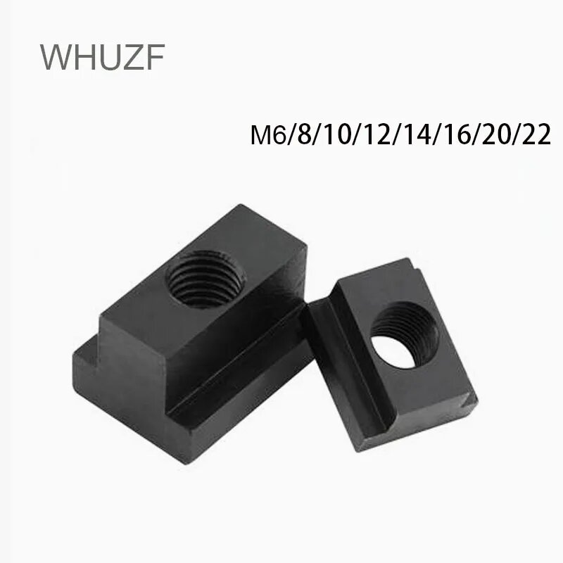 T-гайки WHUZF M5-M14 DIN508 черный оксид M6 10PCS