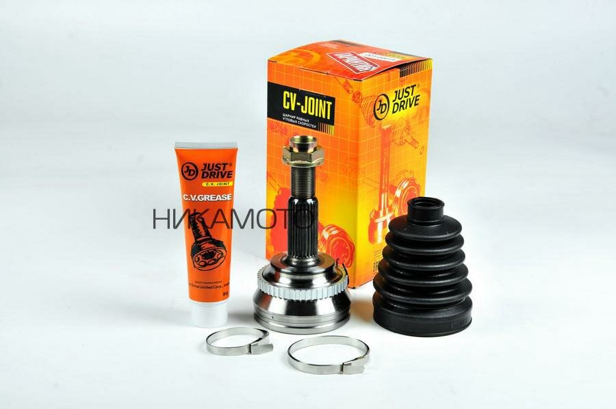 JUST DRIVE JCT0061A ШРУС внешний ABS TO055A48 TO Corolla ZZE122 1ZZFE 4AT 01- L; RAV4 1.8 00-, Wish 1;