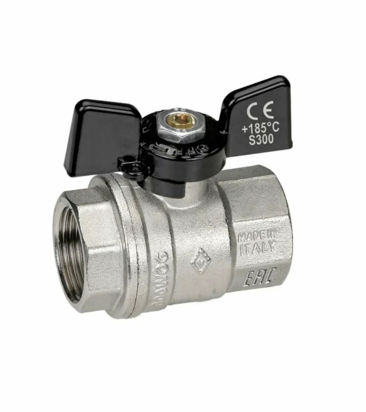 Бугатти Кран шаровый 1/2 г. г. (бабочка) ORIGINAL