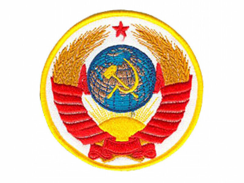 Шеврон Герб СССР [Белый фон]