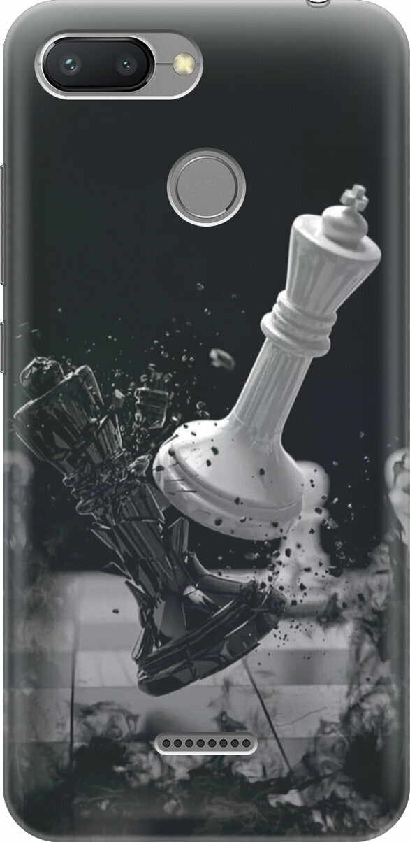 Силиконовый чехол Шах и мат на Xiaomi Redmi 6 / Сяоми Редми 6