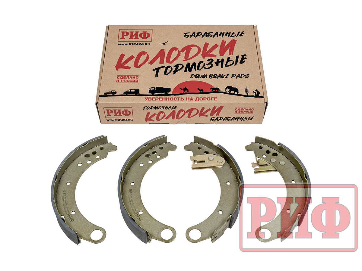 Колодки тормозные задние РИФ УАЗ Патриот 2014+ (3163-3502082)