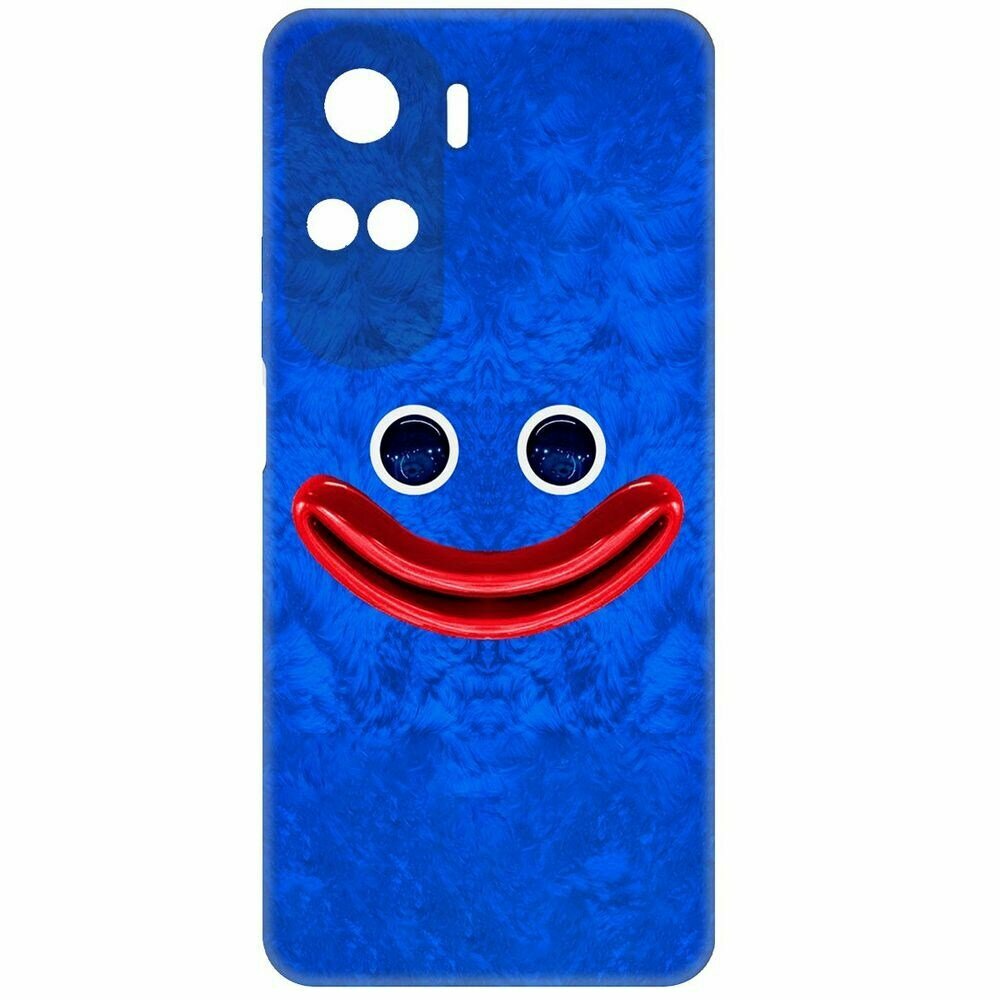 Чехол-накладка Krutoff Soft Case Хаги Ваги - Веселый Хаги Ваги для Honor 90 Lite черный