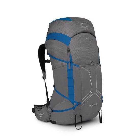 Рюкзак Osprey Exos Pro 55 (L/XL, Dale Grey/Agam Blue)
