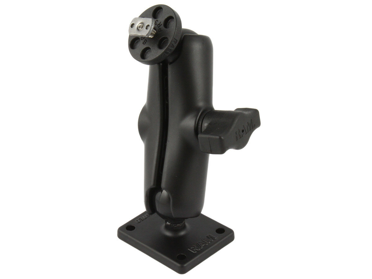 RAM-B-140-375U RAM Drill-Down двойное шаровое крепление с плоским адаптером