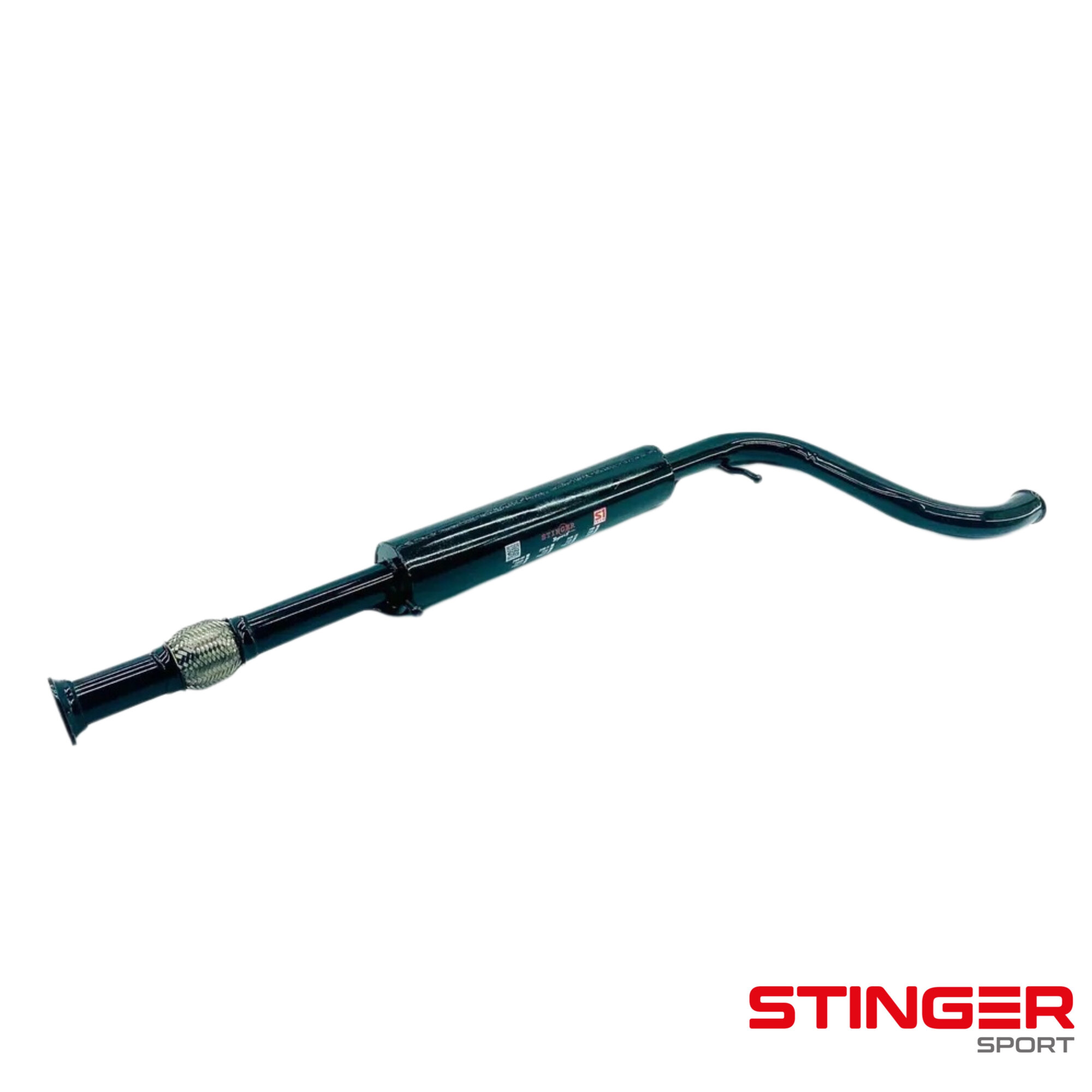 Резонатор "ST-Sport" для ВАЗ 2170-72 Priora (под паук) с гофрой