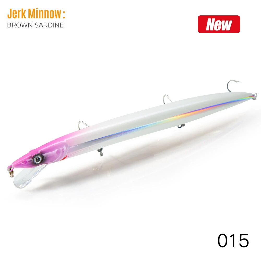 Jerk Minnow Brown Sardine, Цвет: 015
