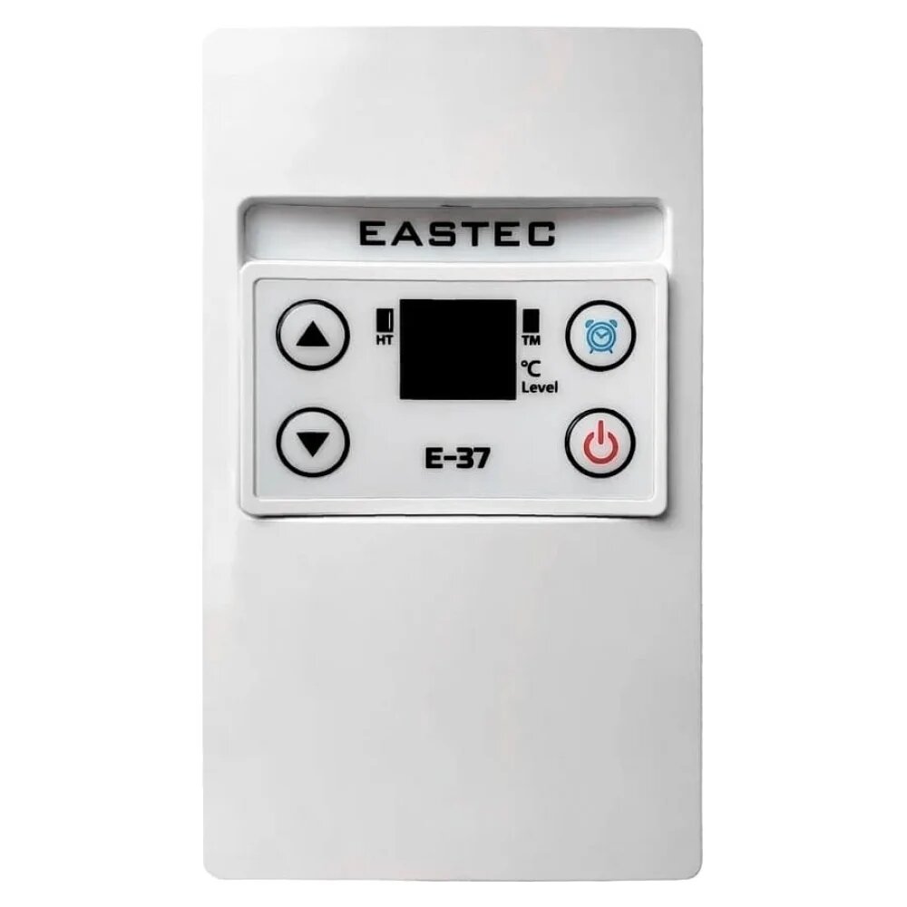 Терморегулятор EASTEC (Накладной 4 кВт) E-37, белый, 265 В, цифровой наружный монтаж, таймерный контроль, защита