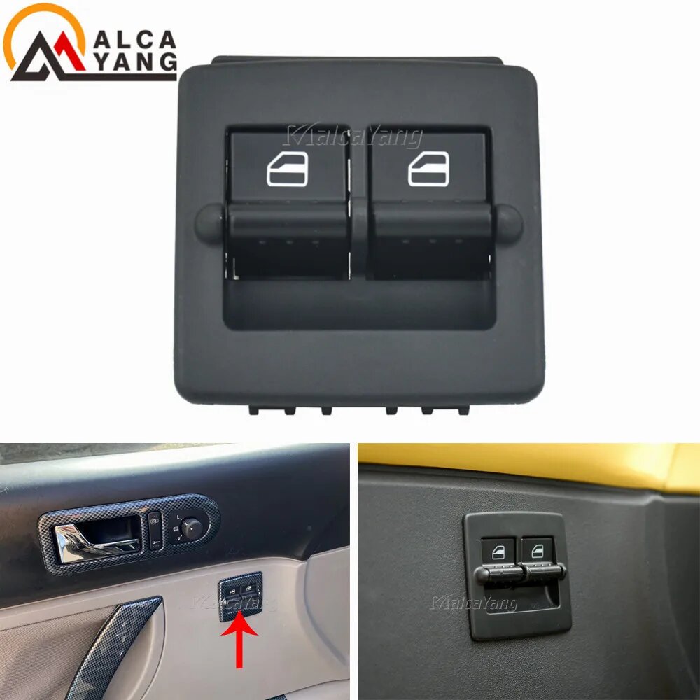 Кнопка стеклоподъемника VW Beetle 1998-2010, Цвет: Master Switch