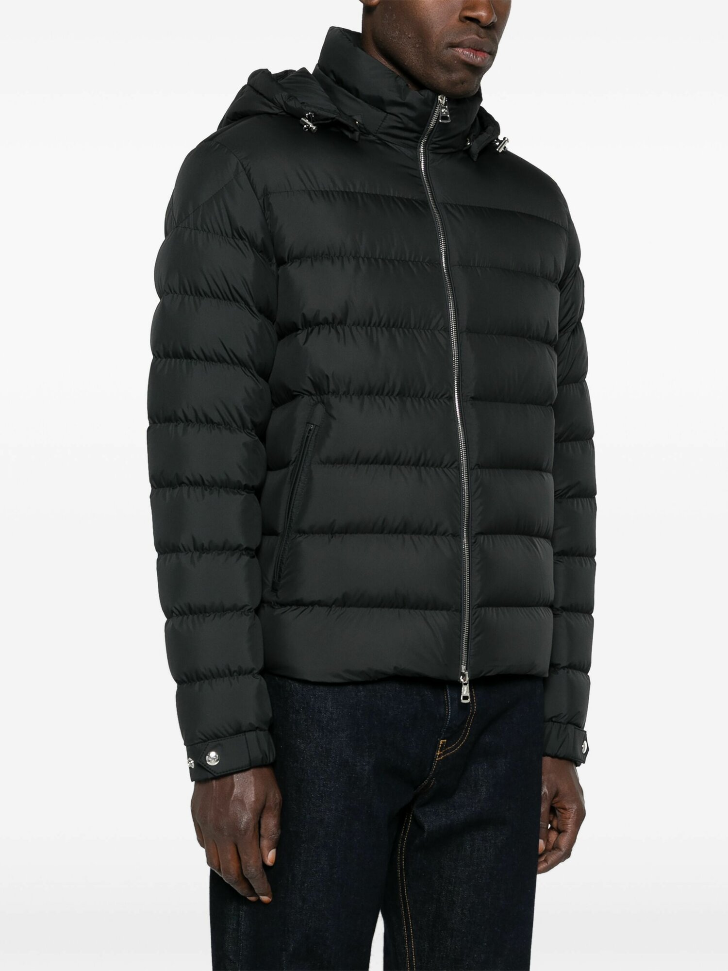 Куртка Moncler Arneb, размер 52, black/black — фото 1