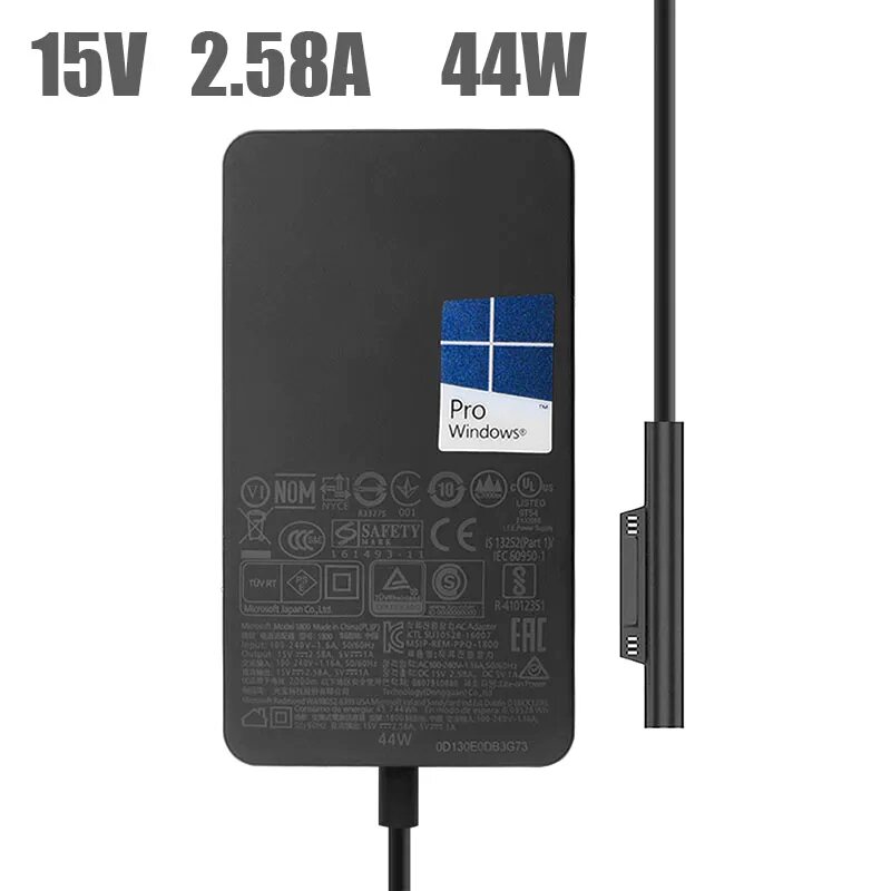Блок питания для Microsoft Surface Pro 5/6 44W