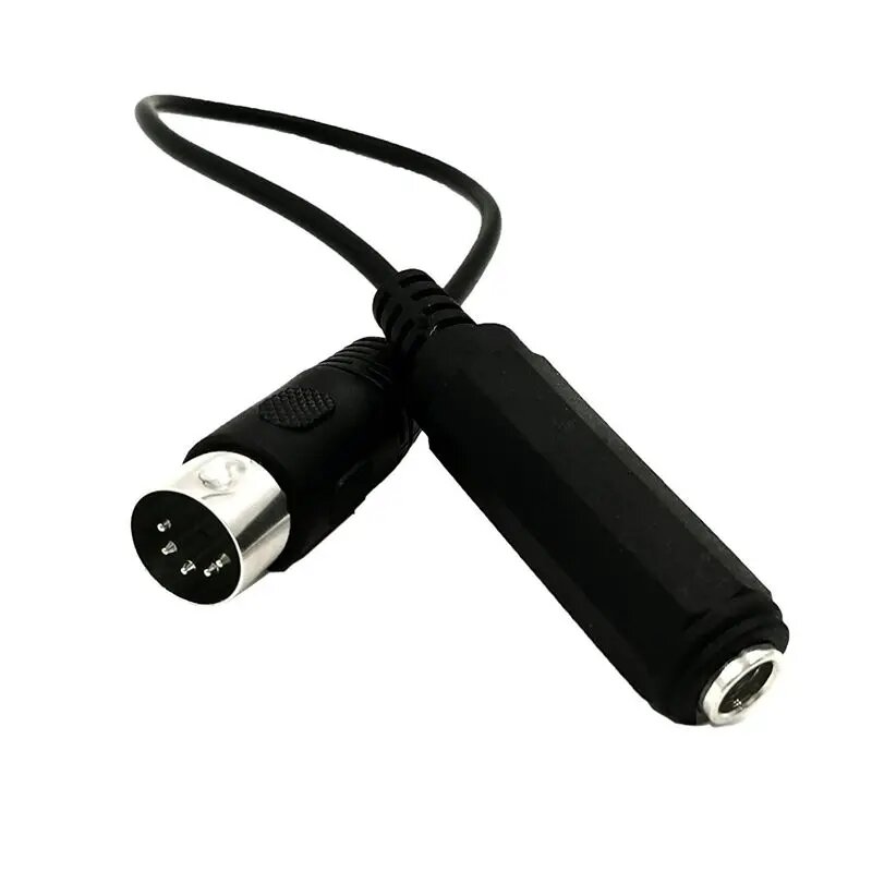 AXONUS Кабель-переходник 6,35 мм на DIN 5Pin 0,3 м DIN 5P Straight