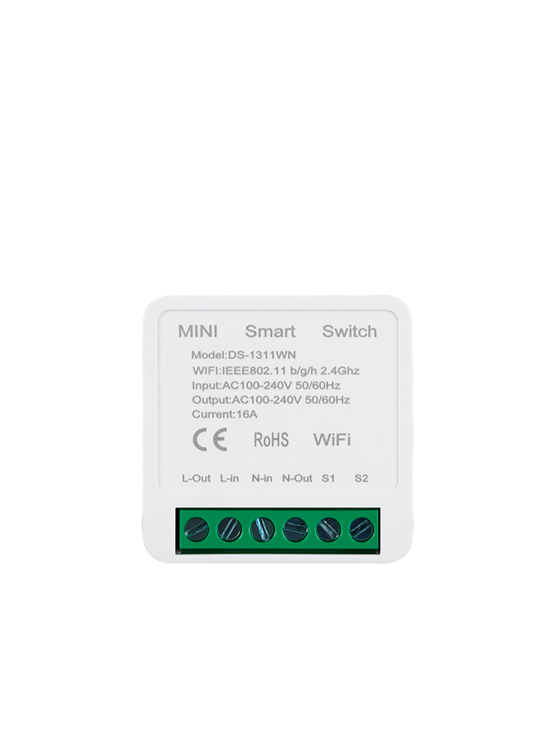 Мини реле WiFi 16A