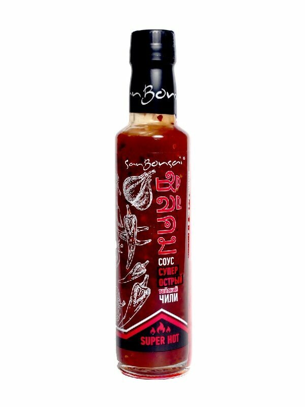 Соус SANBONSAI соевый Чили Супер Острый /стекло/ 300мл