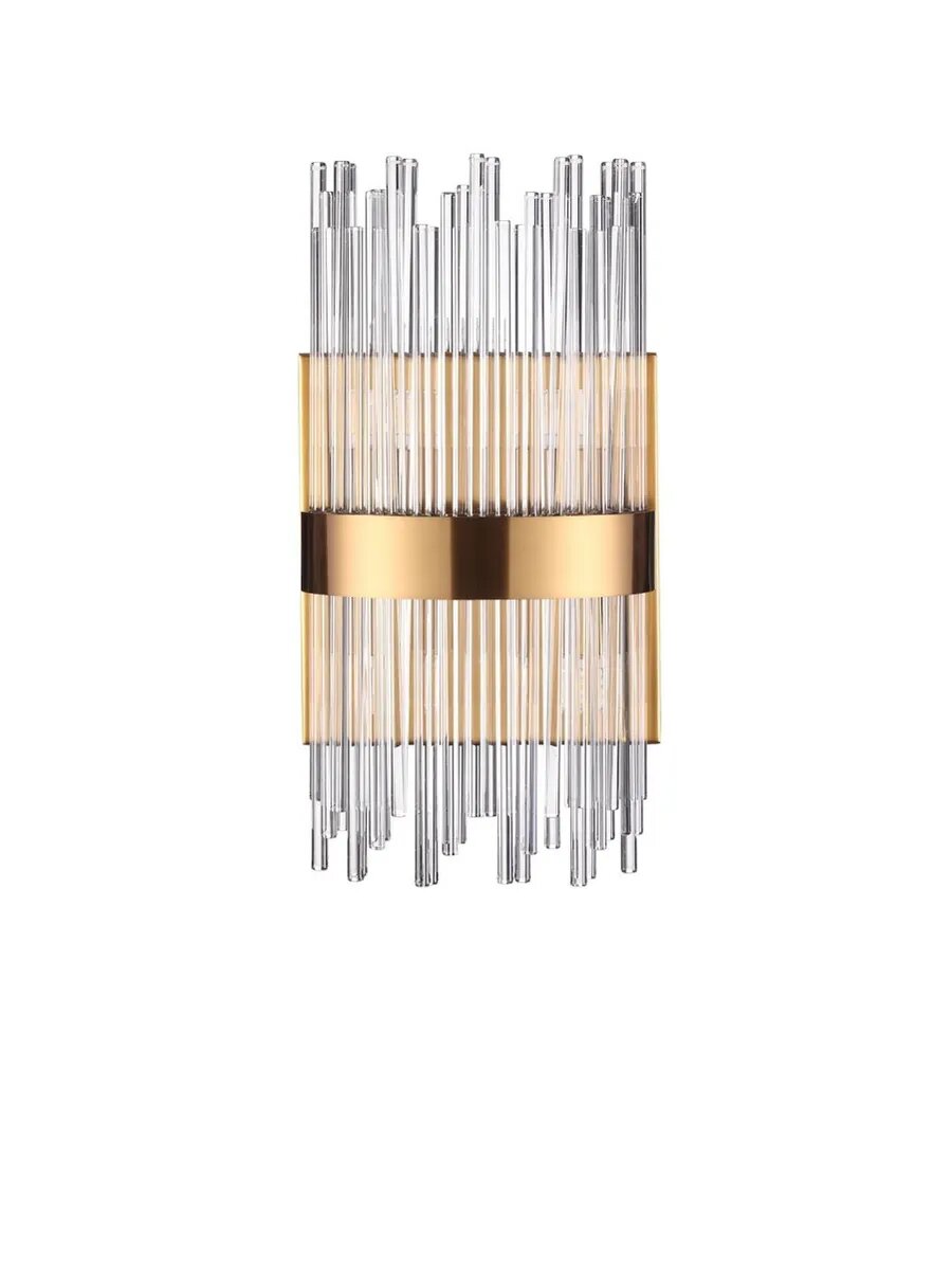 Настенный светильник newrgy lighting 4722/4W, латунь, цоколь G9, свет нейтральный белый, для спальни