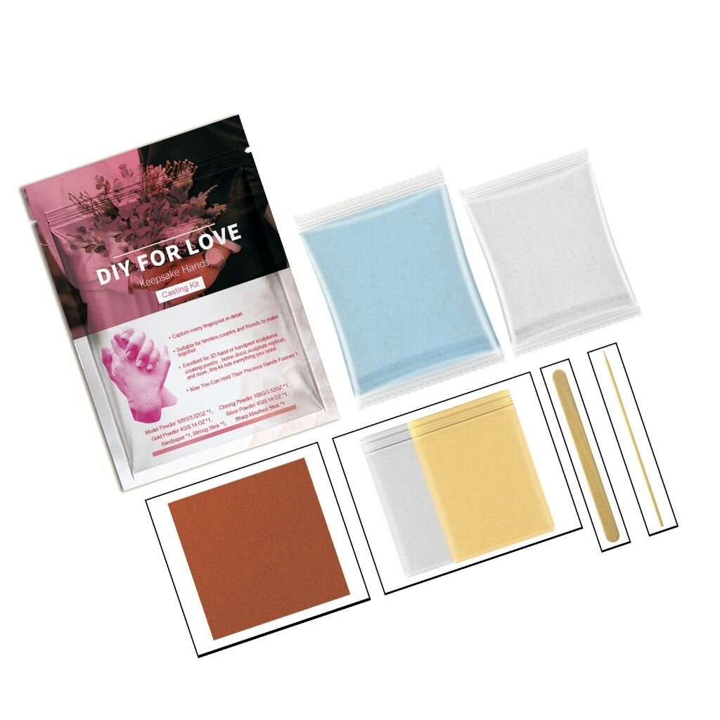 Набор для создания слепка рук