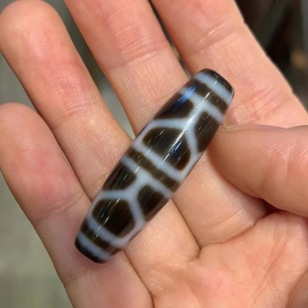 1 шт, бусины в форме черепахи, размер 2 мм, 11 х38 мм