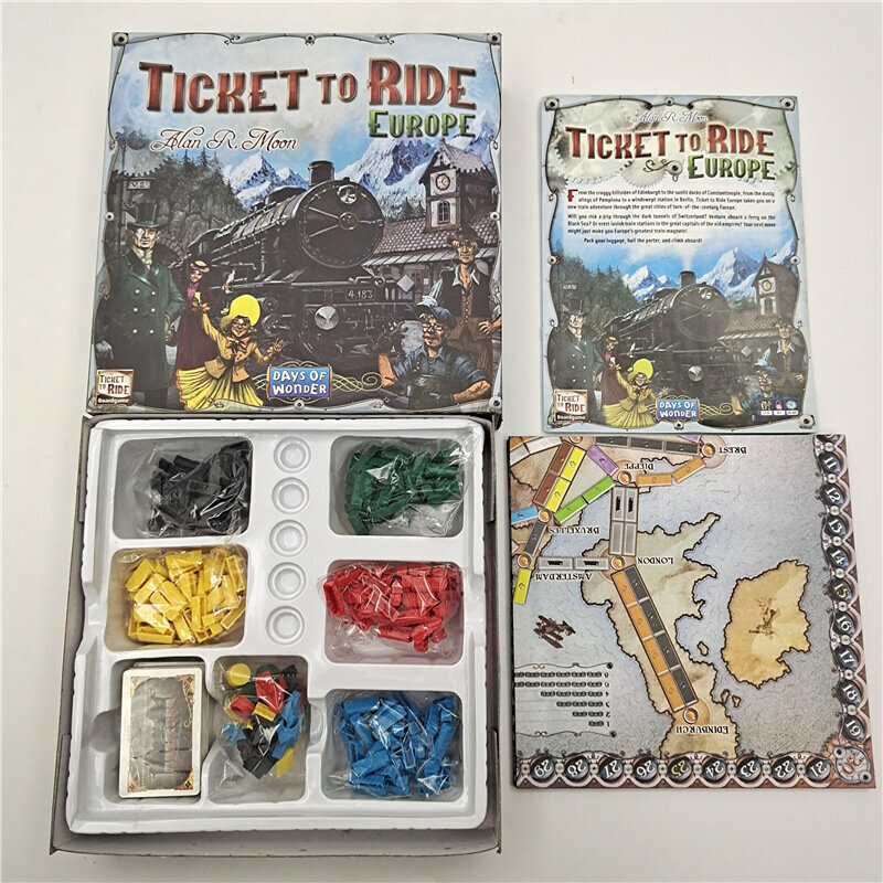 Настольная игра Ticket to Ride Европа