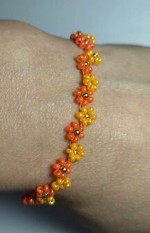 Браслет, бисер