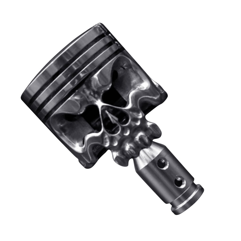 Стильная Ручка Головки Рычага Переключения Передач В Форме Черепа из Нержавеющей Стали для Автомобилей с Механической / Автоматической Коробкой Передач