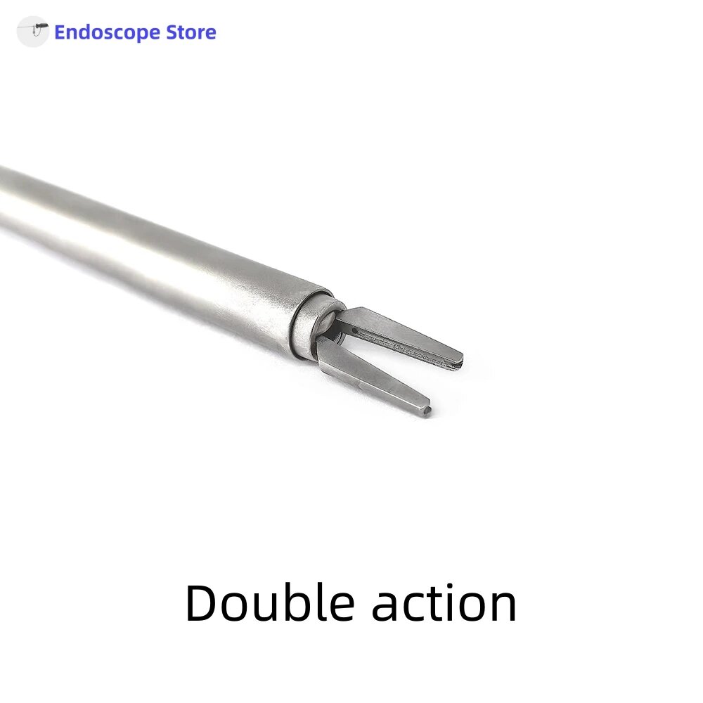 Медицинские титановые лапароскопические зажимы 5 мм 10 мм 10mmx330mm, Double action