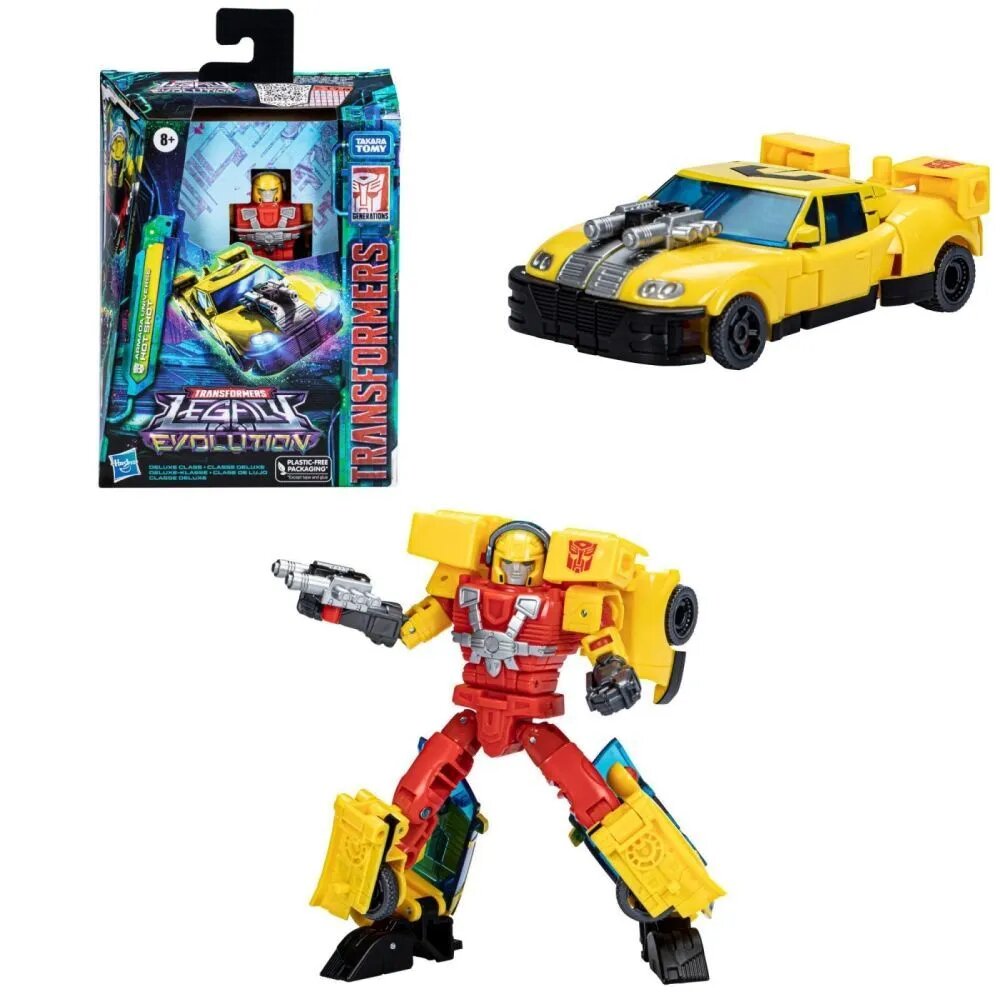 Трансформеры Hasbro Игрушка Legacy Evolution Deluxe Armada Universe Hot Shot 5,5 дюйма (14 см) F7190
