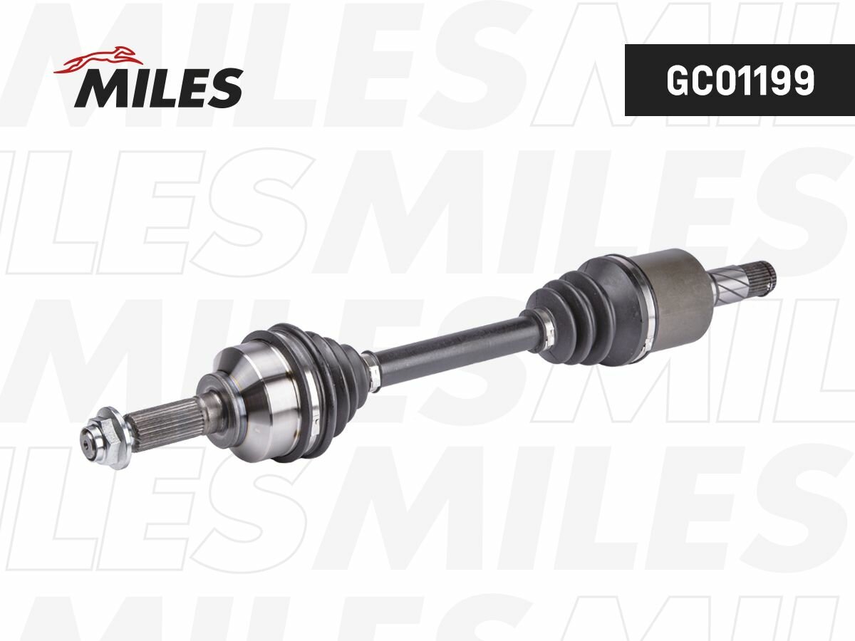 MILES Привод в сборе KIA SORENTO 06- левый