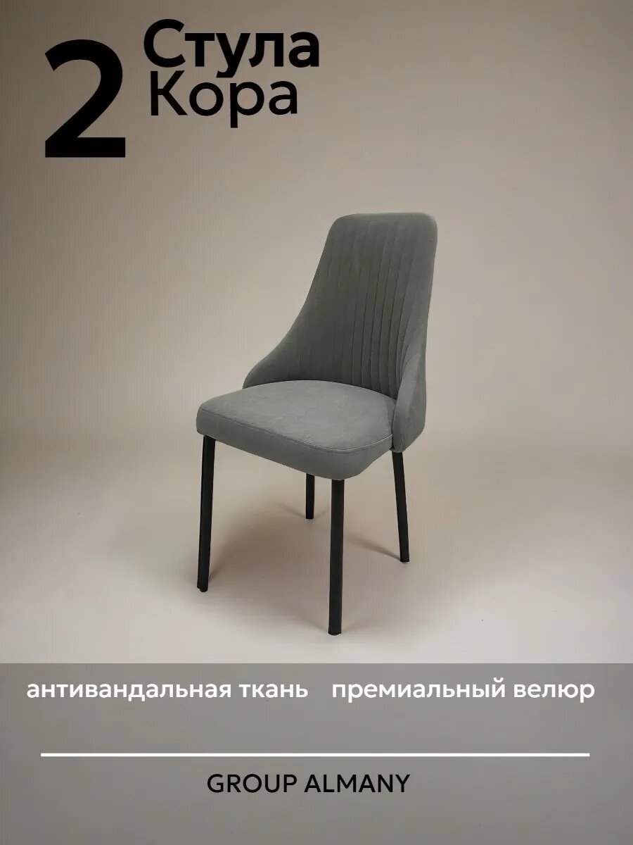 Стулья для кухни Кора мягкие 2 шт