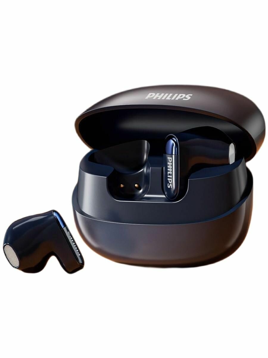 Беспроводная гарнитура Philips Bluetooth с шумоподавлением, вкладыши-вкладыши TAT2169